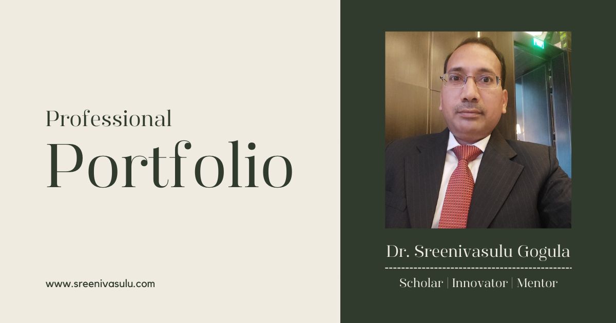 Dr. Sreenivasulu Gogula